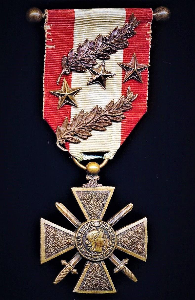 Aberdeen Medals | France: War Cross for Exterior Theatres of Operation ...
