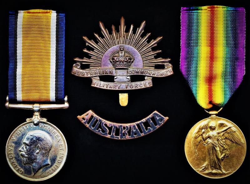 Aberdeen Medals | A Scottish 'Digger's' Great War casualty medal pair: Corporal Thomas ...