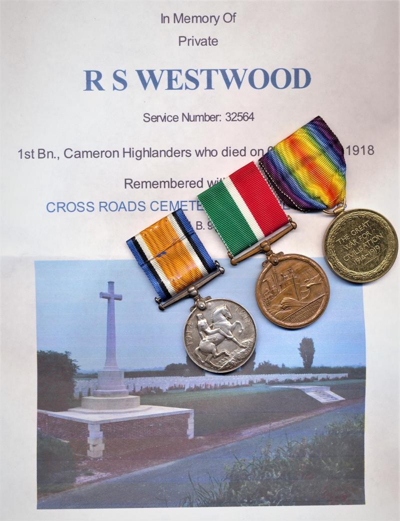 Aberdeen Medals | A scarce & unusual Great War teenage 'Jock's' Killed-in-Action 'Battle of the ...