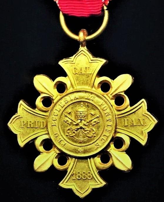 Aberdeen Medals | Vatican State: Pro Ecclesia et Pontifice Cross. Ist ...