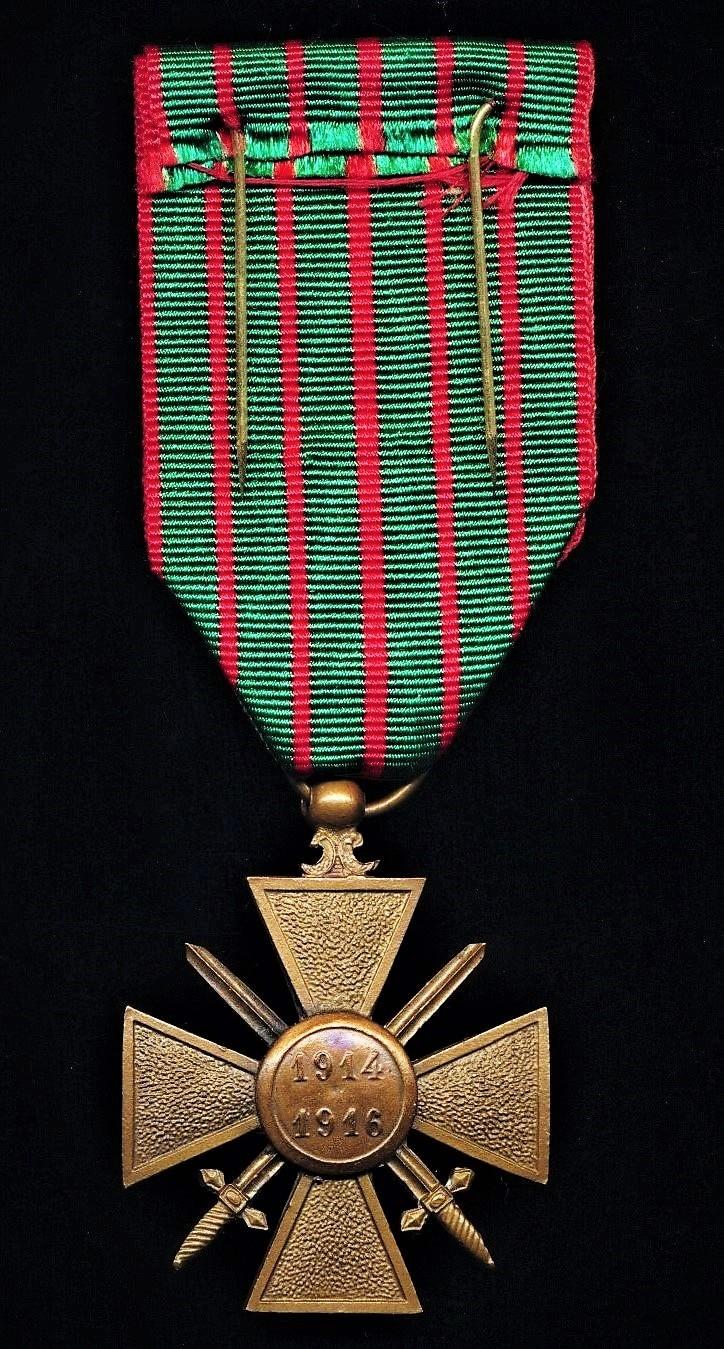 Aberdeen Medals | France: Cross of War 1914-1916 (Croix De Guerre 1914 ...