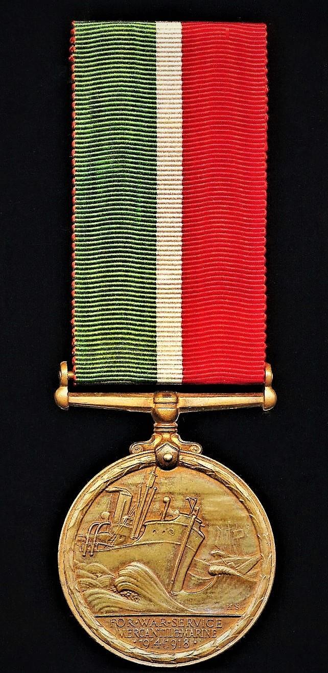 Aberdeen Medals | Mercantile Marine War Medal (John W. Hampton)
