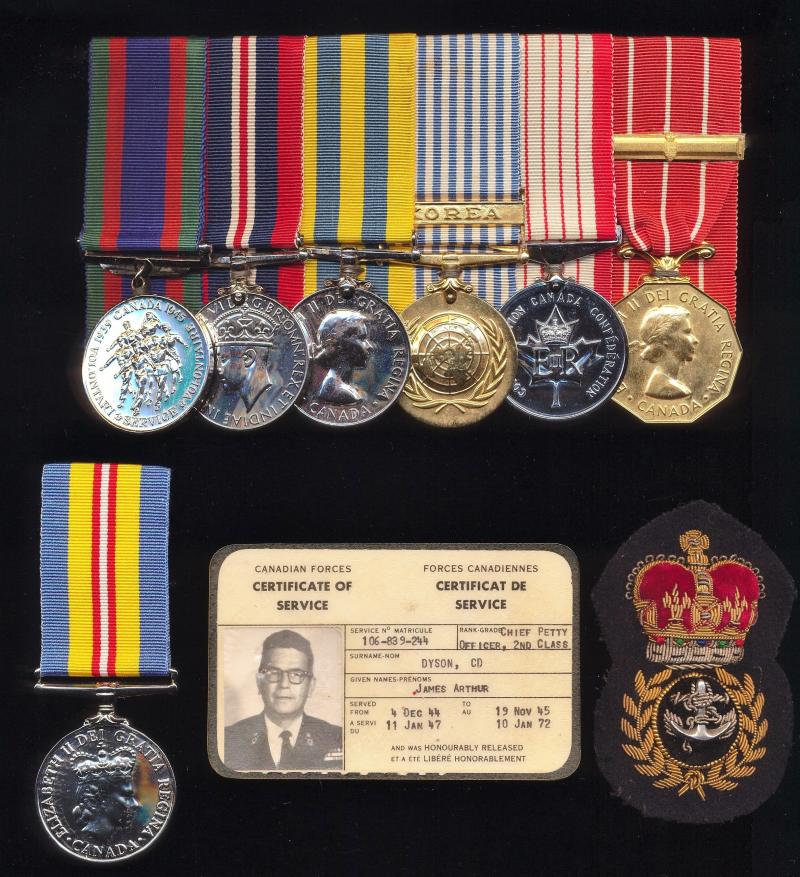 Aberdeen Medals | A Royal Canadian Navy Chief Petty Officer's Second ...