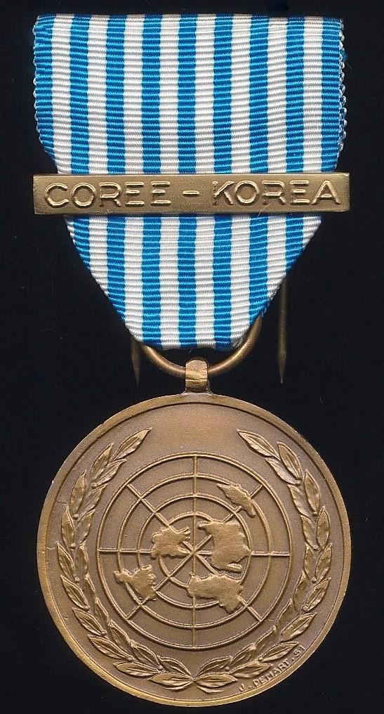 Aberdeen Medals | Belgium: United Nations Service Medal. With clasp ...
