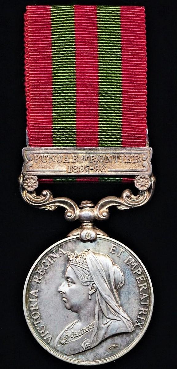 Aberdeen Medals | India General Service Medal 1895.-1902. Victorian silver issue with clasp ...