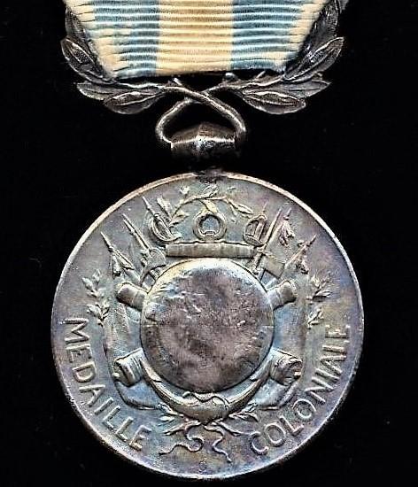 Aberdeen Medals | France: Colonial Medal (Medaille Coloniale). 1st type ...