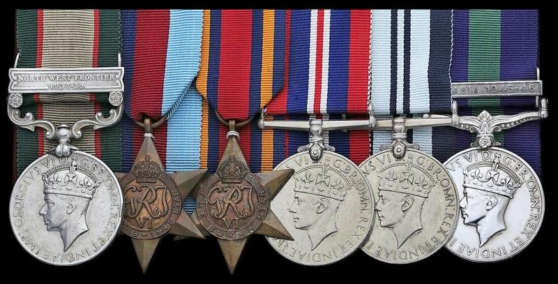 Aberdeen Medals | A Gurkha Rifles 'Mess Clerk's' North West Frontier ...