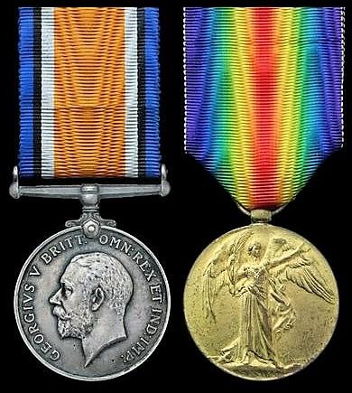 Aberdeen Medals | A London Regiment Great War Casualty Pair: Private ...