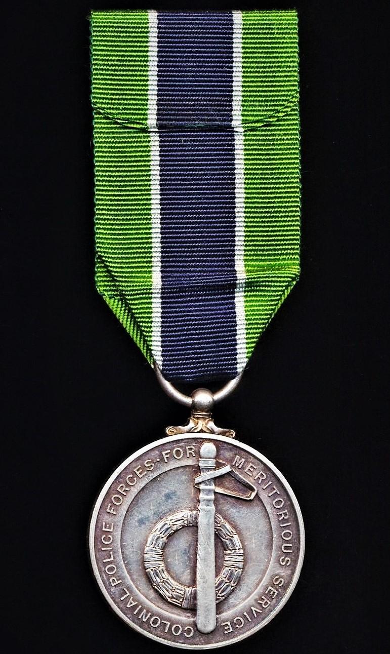 Aberdeen Medals | Colonial Police Medal 'For Meritorious Service. EIIR ...