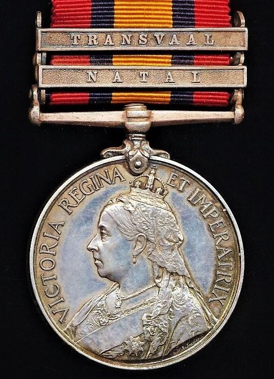 Aberdeen Medals | Queens South Africa Medal 1899-1902. Silver issue ...