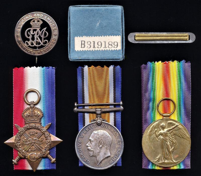 Aberdeen Medals | A Great War Battle of the Somme 'Casualty' medal and wound insignia group of 3 ...