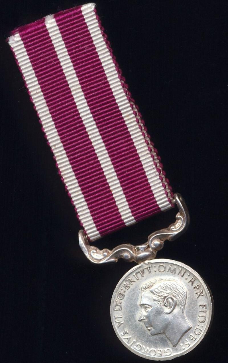 Aberdeen Medals | Military Meritorious Service Medal. GVI second issue