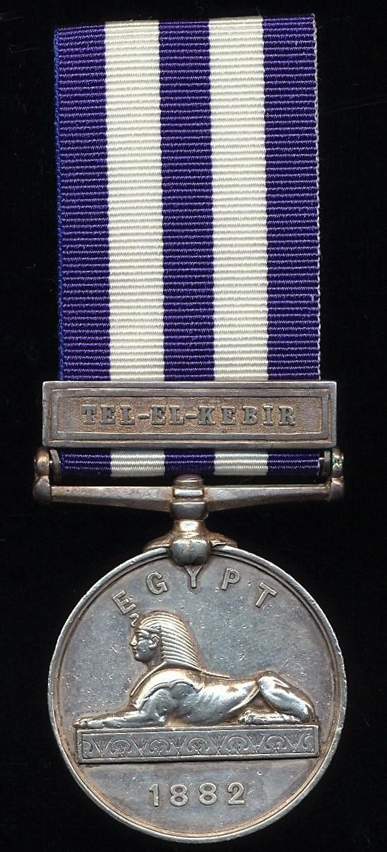 Aberdeen Medals | Egypt Medal 1882. With dated 1882 reverse and clasp ...