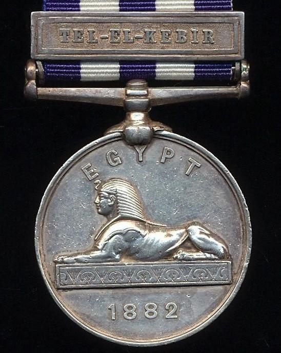 Aberdeen Medals | Egypt Medal 1882. With dated 1882 reverse and clasp ...