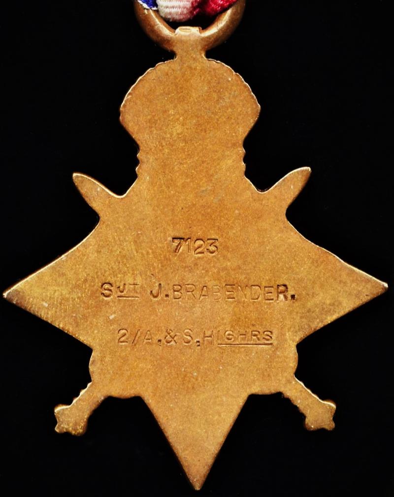 Aberdeen Medals | A 'Jocks N.C.O.'s' South African War & 1914 'Mons' casualty medal pair ...