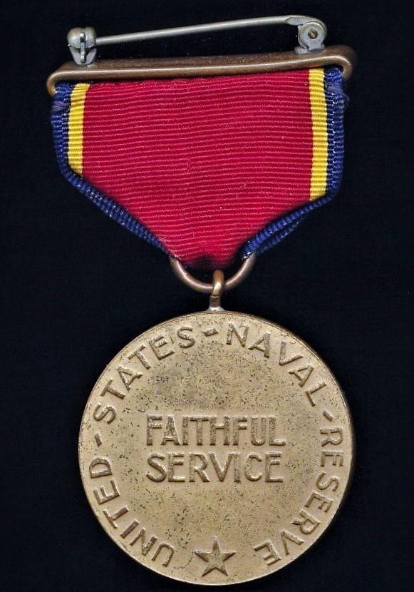 Aberdeen Medals | United States: Naval Reserve Medal. 1st issue US Mint