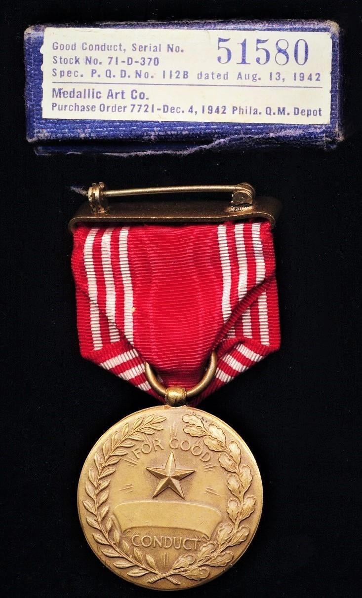 Aberdeen Medals | United States of America: Army Good Conduct Medal ...