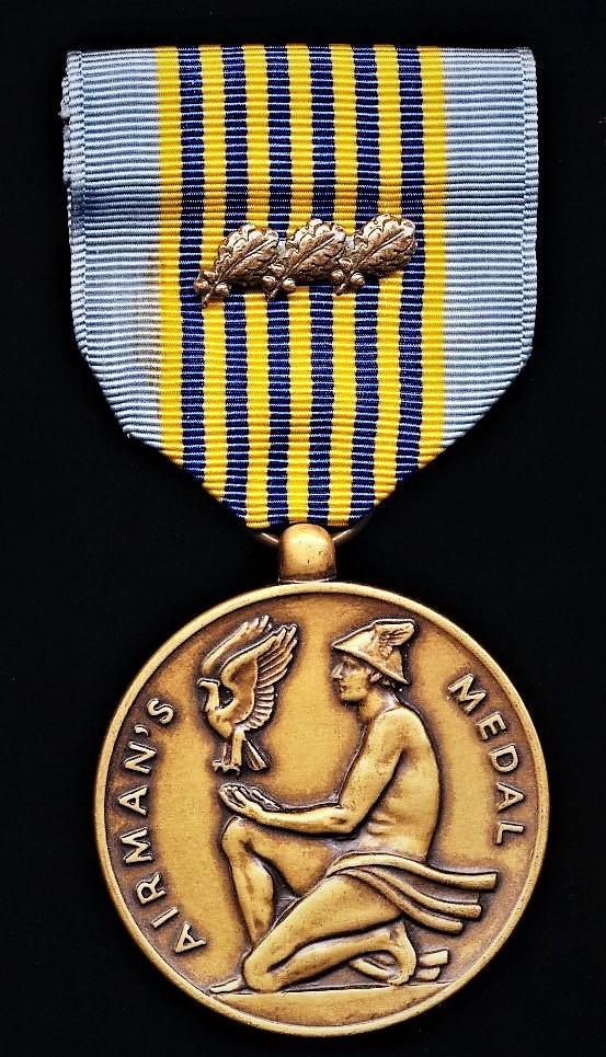 Aberdeen Medals | United States: Airman's Medal. With 3 x 'Bronze ...