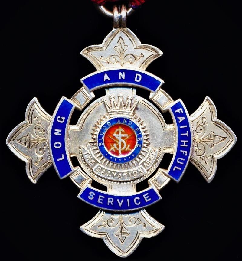 Aberdeen Medals | Salvation Army: The Order of Long Service. Silver ...