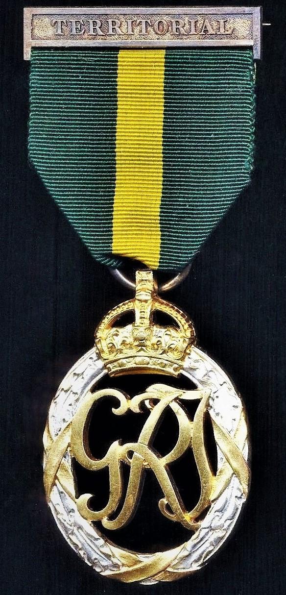 Aberdeen Medals | Efficiency Decoration. GVI 1st issue with integral ...