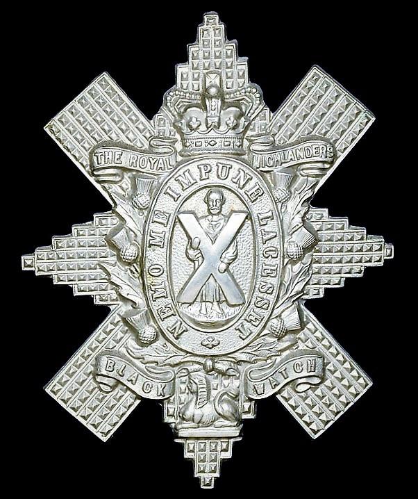 Aberdeen Medals | Royal Highlanders (Black Watch): White metal ...