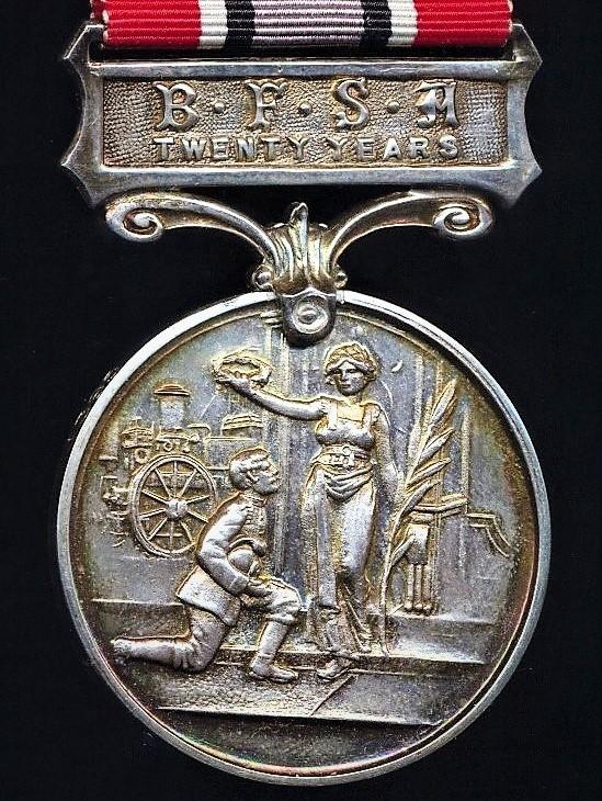 Aberdeen Medals | British Fires Services Association. Silver 20 years ...