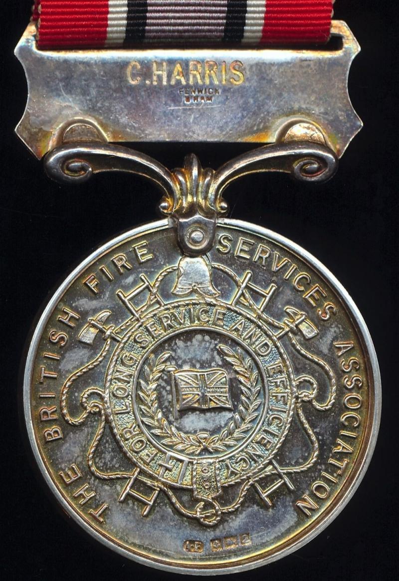 Aberdeen Medals | British Fires Services Association. Silver 20 years ...