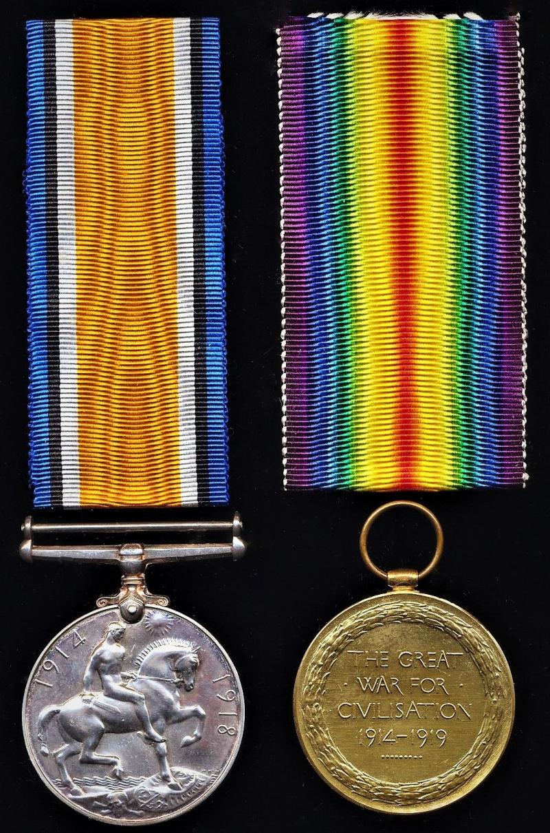 Aberdeen Medals | A 'Sopwith Camel' pilot's Great War medal pair ...