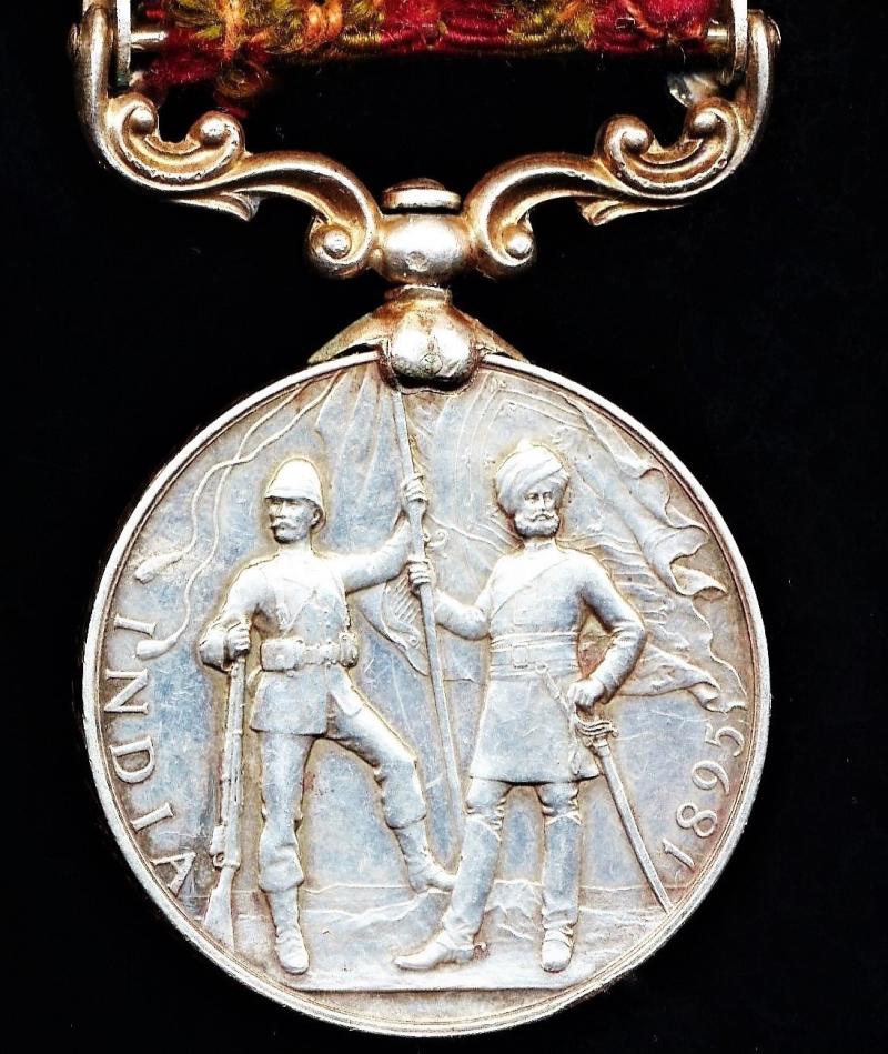 Aberdeen Medals | India General Service Medal 1895. Silver issue with 3 x clasps 'Relief of ...