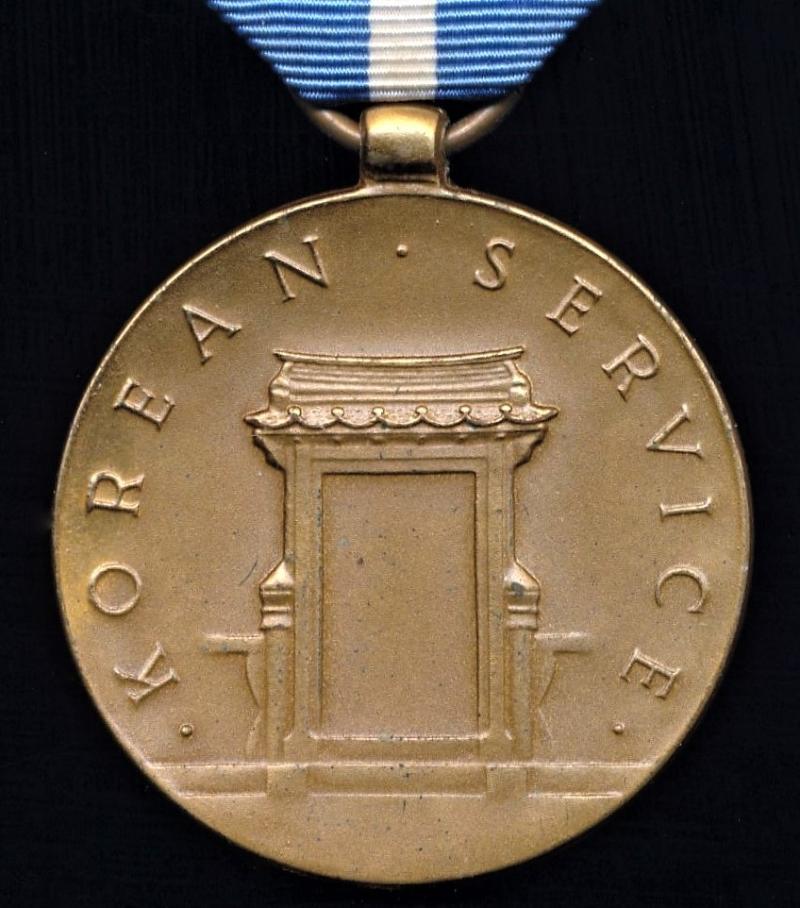 Aberdeen Medals | United States: Korean Service Medal. With 'Arrowhead ...