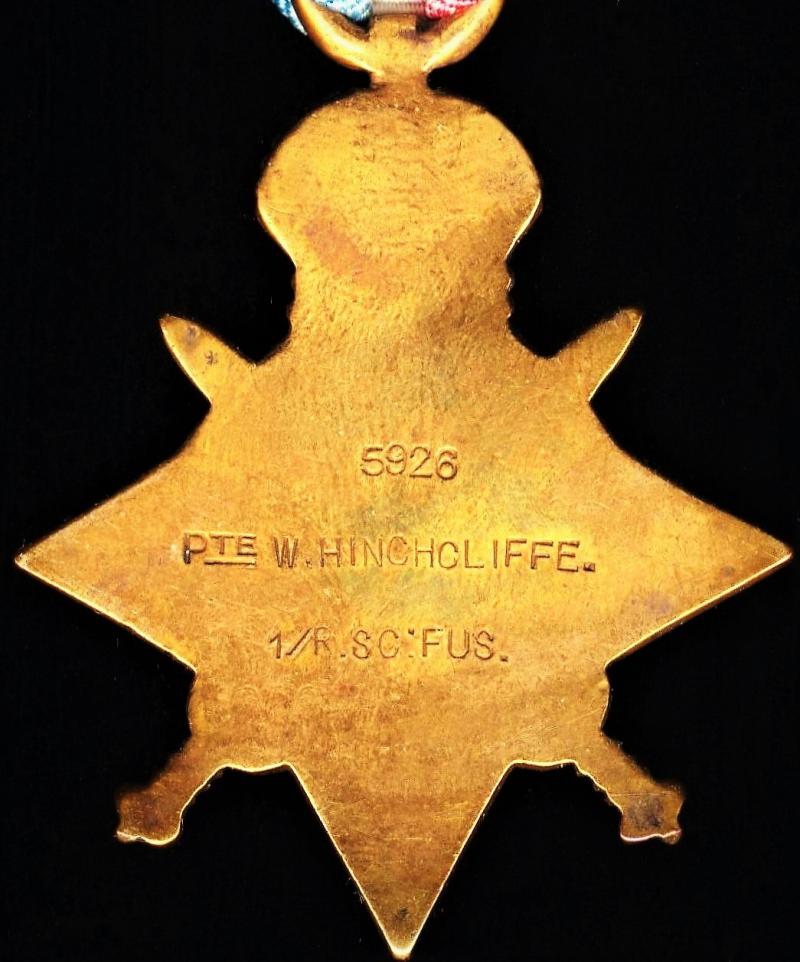 Aberdeen Medals | A 'Bradford Jock's' 1914 Casualty, South African War & Great War campaign ...