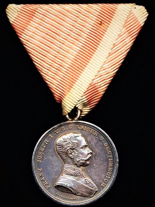 Aberdeen Medals | Austria (Empire): Bravery Medal. Emperor Franz Joseph ...