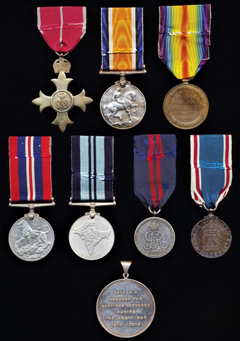 Aberdeen Medals | A unique officer's medal group of 8: Lt-Colonel 'The ...