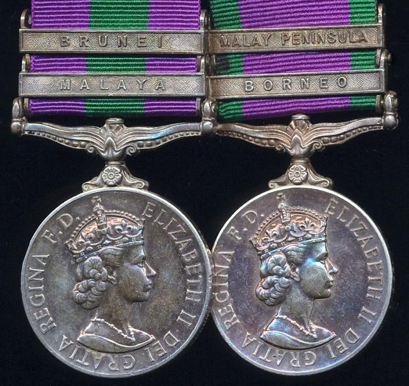 Aberdeen Medals | A Jungle Fighter's multi-clasp Malaya Emergency ...
