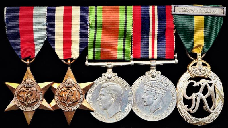 Aberdeen Medals | An Officers unattributed Second World War 'North West ...