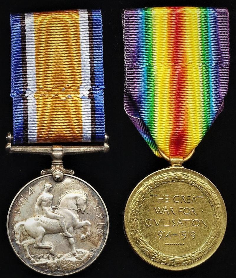 Aberdeen Medals | A Birkenhead Bantam's Great War campaign medal pair ...