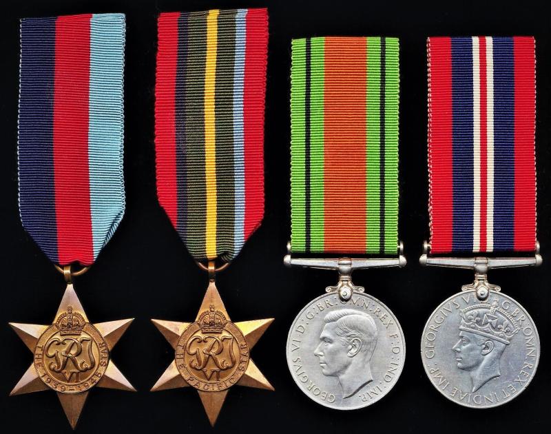 Aberdeen Medals | A Second World War 'Pacific Star' Quartet: Un-named ...