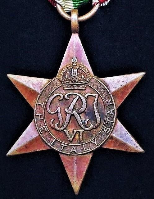 Aberdeen Medals | The Italy Star. No clasp (F/870 Barb. Ram Dass, F.F.Rif.)