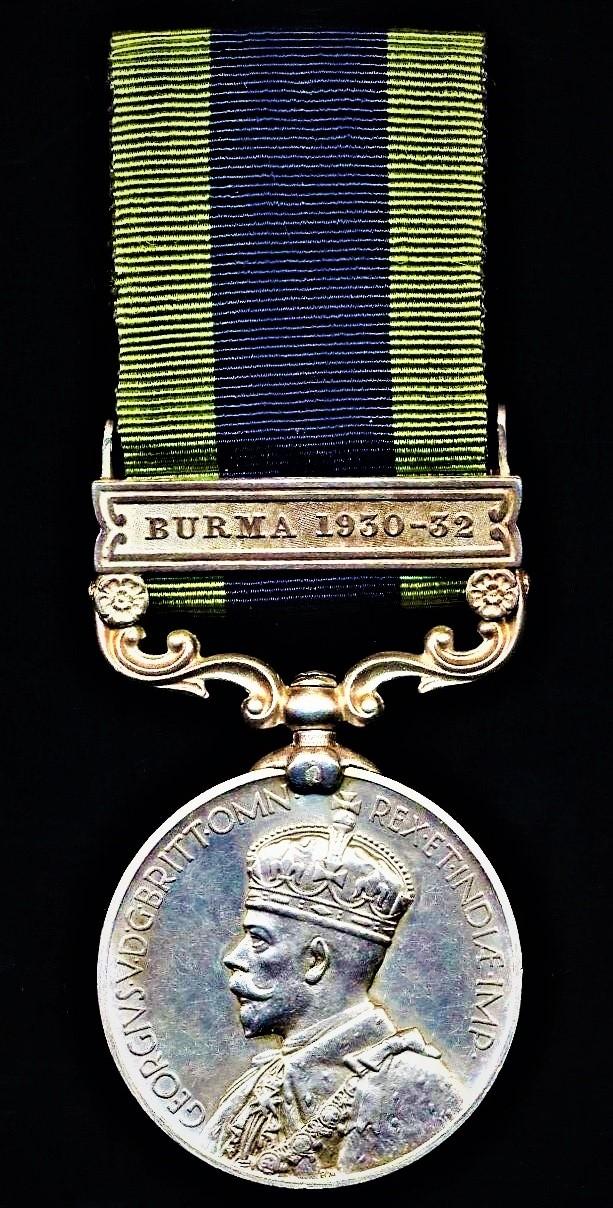 Aberdeen Medals | India General Service 1936. With clasp 'Burma 1930-32 ...