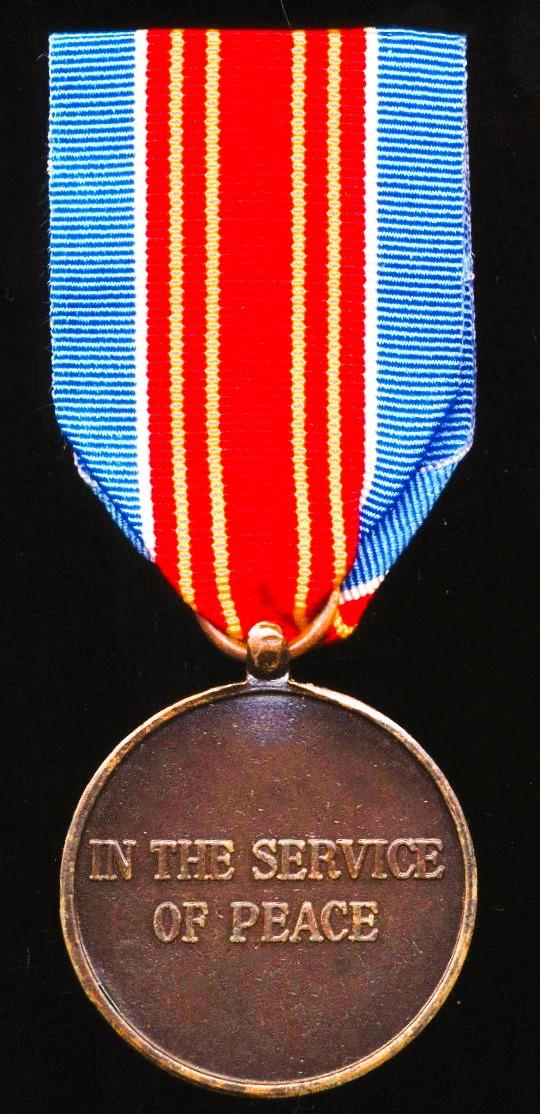Aberdeen Medals | United Nations. Service Medal with riband for 'United ...