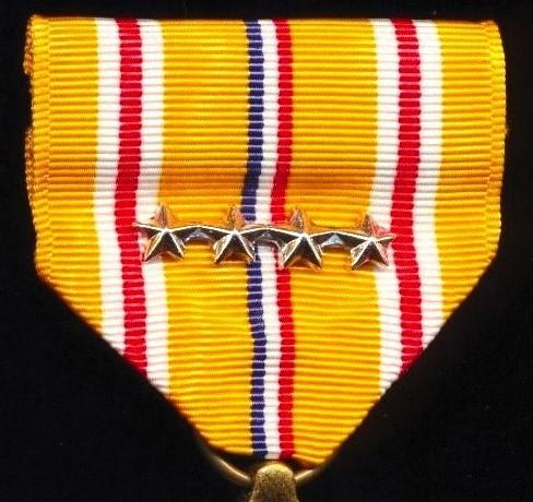 Aberdeen Medals | United States: Asiatic Pacific Campaign Medal. With 4 ...