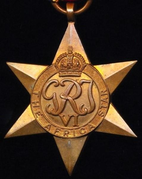 Aberdeen Medals | The Africa Star. With clasp 'North Africa 1942-43'