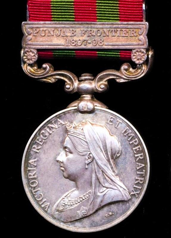 Aberdeen Medals | India General Service Medal 1895.-1902. Victorian silver issue with clasp ...