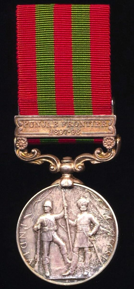 Aberdeen Medals | India General Service Medal 1895.-1902. Victorian silver issue with clasp ...