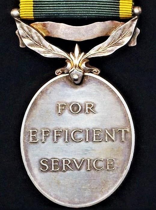 Aberdeen Medals | Efficiency Medal. GVI first issue with bar 'India ...
