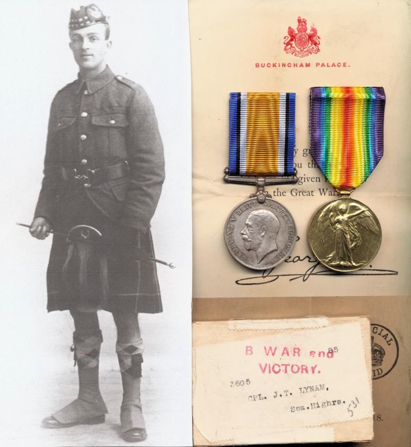 Aberdeen Medals | A poignant documented 'Somme Veteran's' Great War ...
