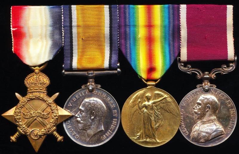 Aberdeen Medals | A Regimental Sergeant-Major's Great War campaign and ...