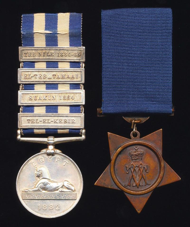 Aberdeen Medals | An impressive multi-clasp, multi-campaign Egypt ...