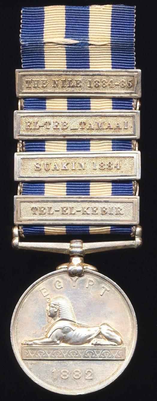 Aberdeen Medals | An impressive multi-clasp, multi-campaign Egypt ...