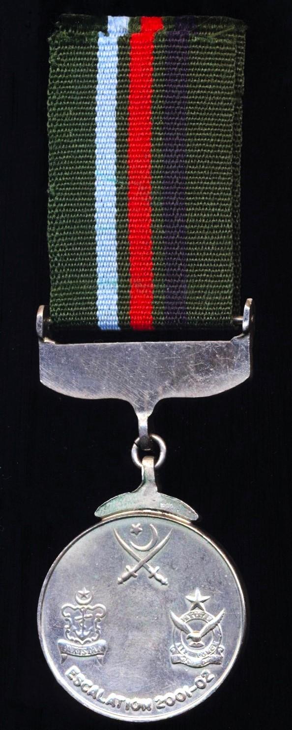 Aberdeen Medals | Pakistan: Escalation Medal 2001-02 (Tamgha-e-Istaqlal)